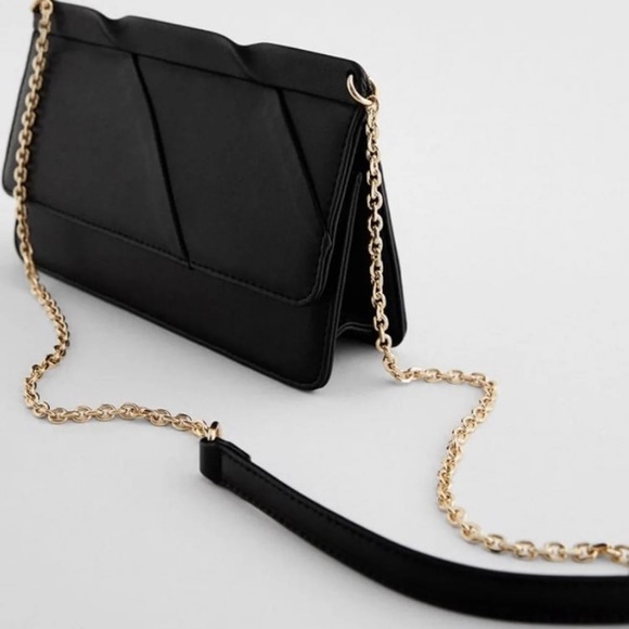 Zara | Bags | Zara Crossbody Bag With Chain | Poshmark